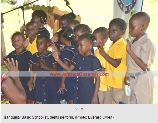 NEW BASIC SCHOOL FOR TRANQUILITY – Jamaica Highlights